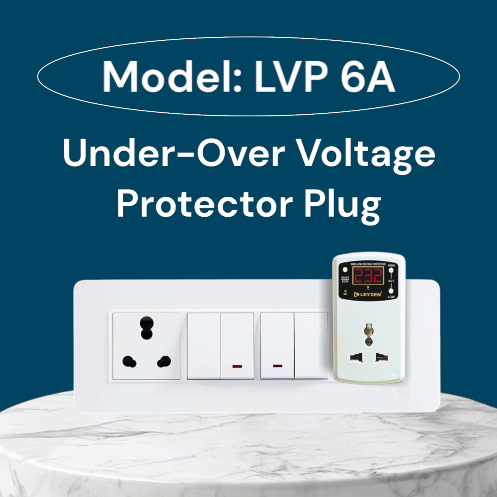 LEYDEN® LVP 6A, 220VAC, Digital Under-Over Voltage Protector Device ...