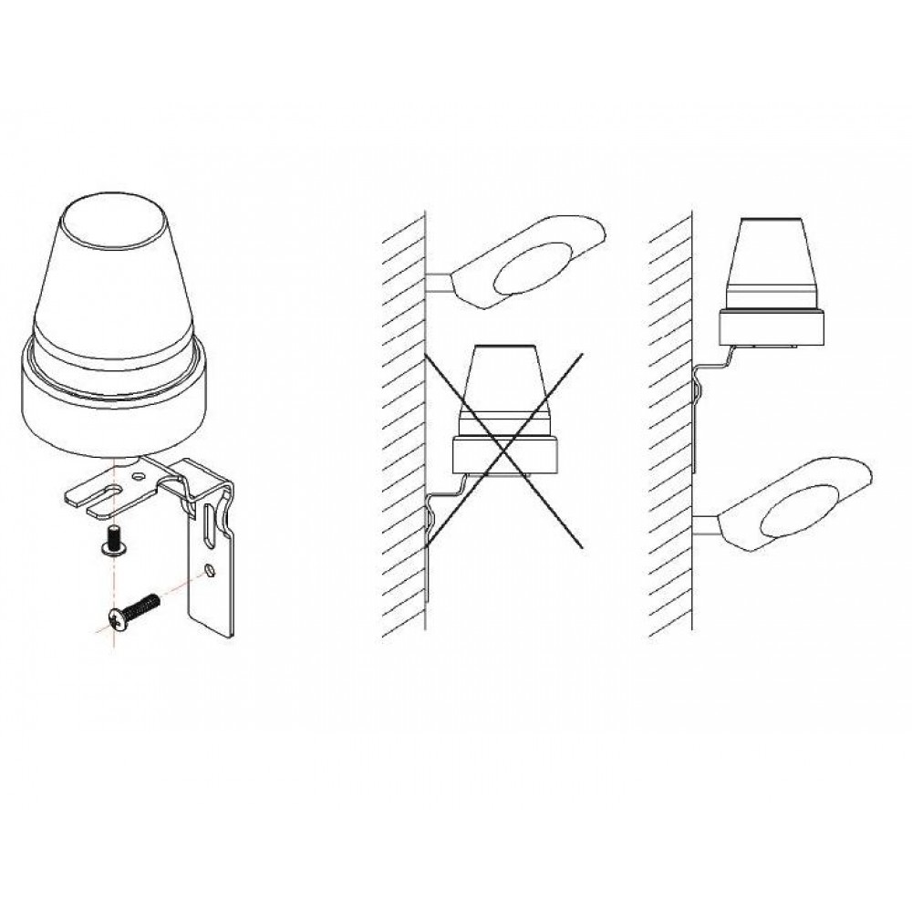 LEYDEN® LS-PC302 220VAC, 10A Auto Day/Night On & Off Photocell, LDR ...