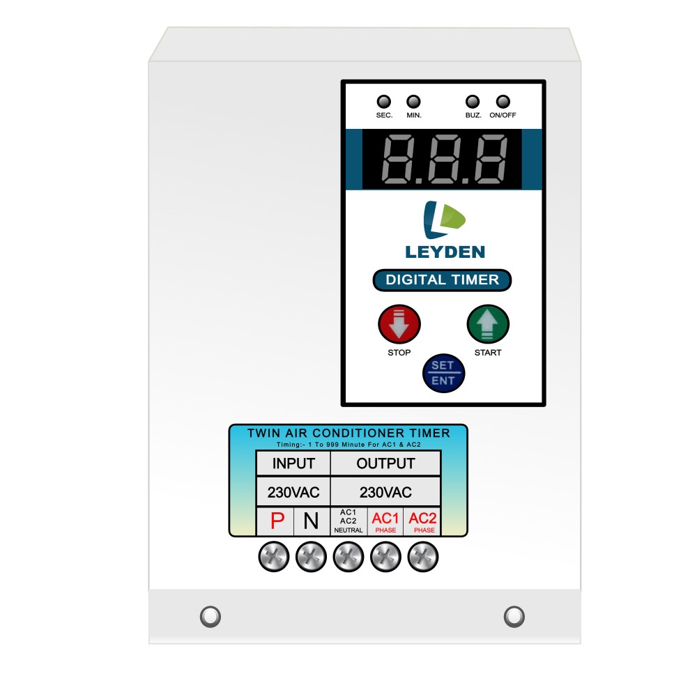 LEYDEN® TM-DAT 30A, 220VAC, 1-999 Minutes On Off Digital Timer Switch ...