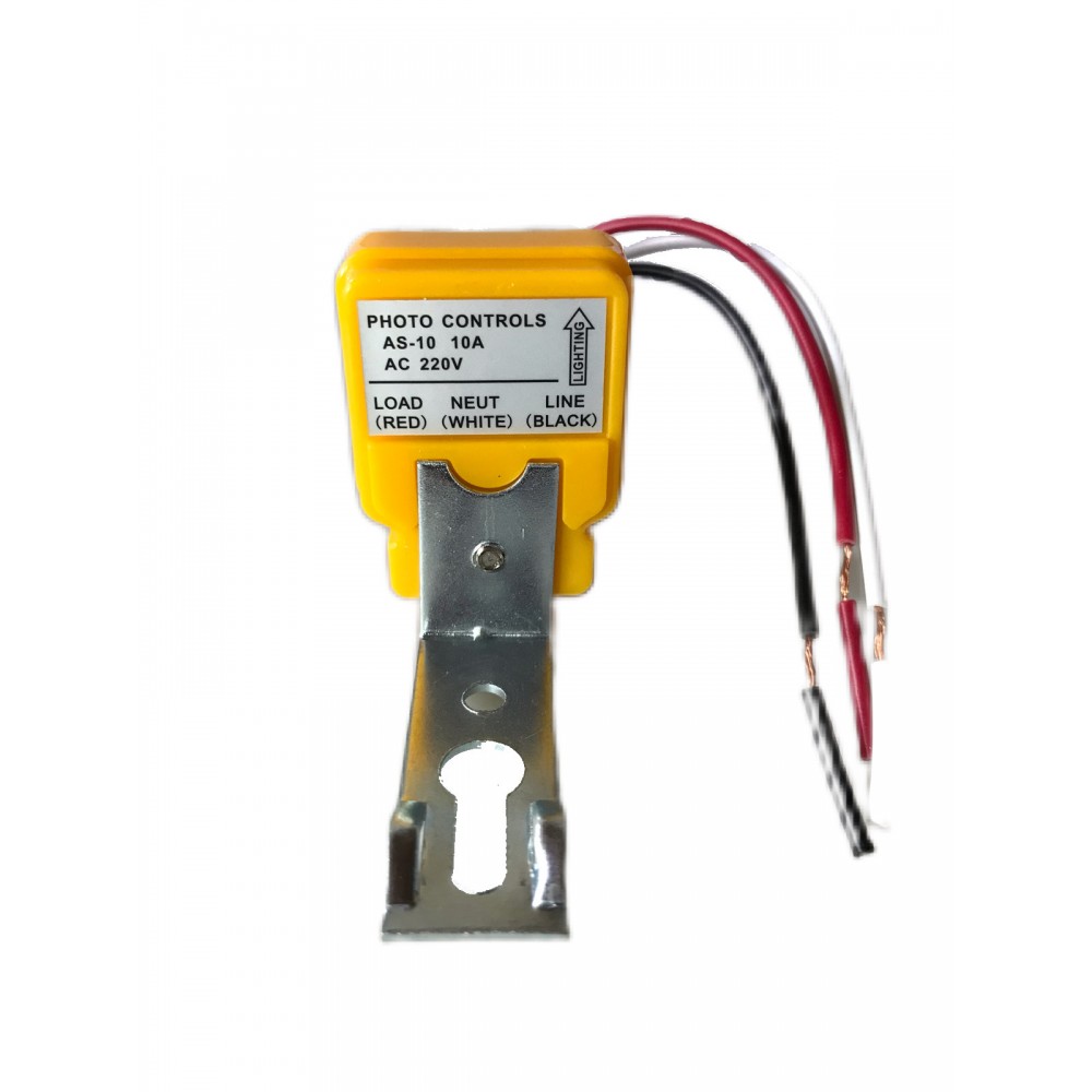 LEYDEN® AS-10 230 Volt AC, 10A Auto Day Night ON/Off Switch, Photocell ...