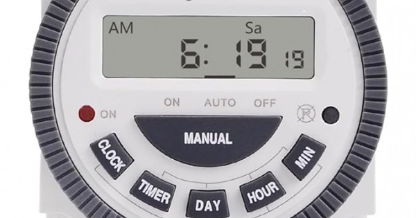 LEYDEN® Digital Programmable Electronic Timer Switch 4 - Pin, 230 Volt ...